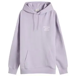 Drole De Monsieur Slogan Hoodie - Lavender