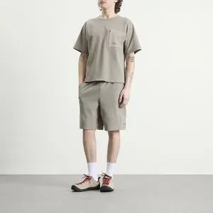 PURPLE MOUNTAIN OBSERVATORY Waffle Shorts - Concrete