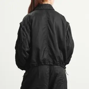 You Must Create Heath Bomber Satin Jacket
