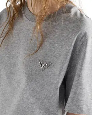 Prada Jersey T-shirt - Grey