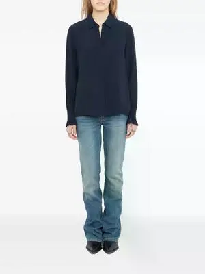 Zadig&Voltaire Thely Long-sleeved Shirt With Ruffled Cuffs