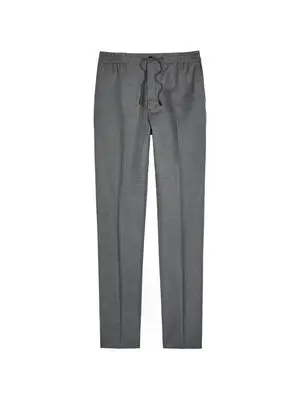 SLOWEAR Drawstring Waist Trousers - Grey