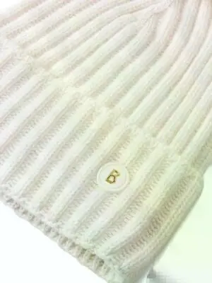 Bogner Ribbed Pompom Beanie Hat - Neutrals