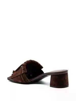 DONNARÌ 50mm Suede Mules
