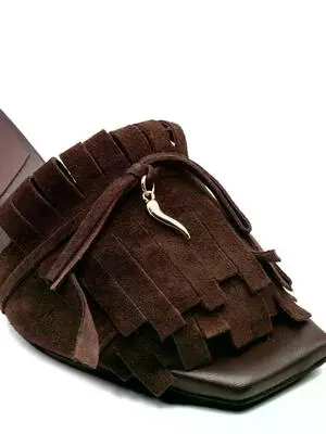 DONNARÌ 50mm Suede Mules
