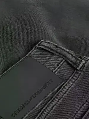 Citizens Of Humanity Adler Logo-patch Jeans - Grey