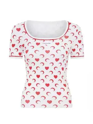 Marine Serre Trimmed T-shirts For Women
