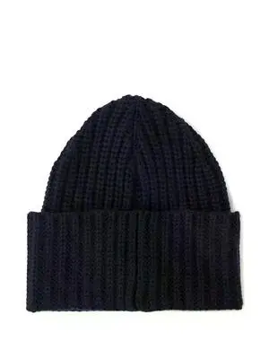 Bogner Kilian Logo-patch Beanie - Blue