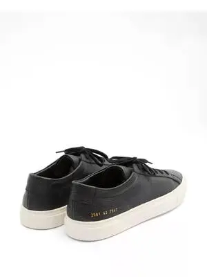 COMMON PROJECTS Achilles Premium Sneakers - Black