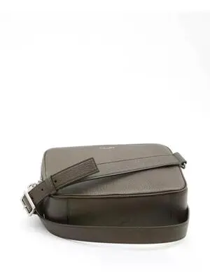 Saint Laurent Small Camera Hammered-leather Messenger Bag