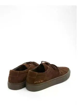 COMMON PROJECTS Achilles Suede Lace-up Sneakers - Brown