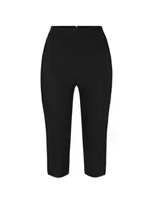 Elisabetta Franchi Crop Trousers - Black