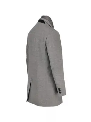 Vintage Hooded Layered Coat
