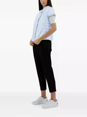 Herno Greta Short-sleeve Cape - Blue