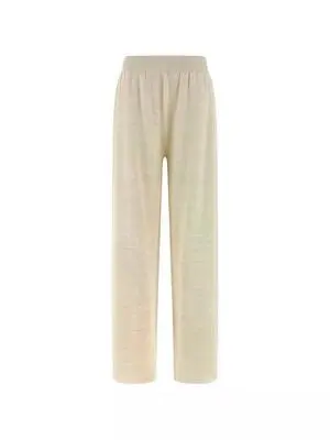 Fabiana Filippi Lamé-thread Trousers - Neutrals