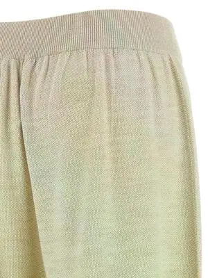 Fabiana Filippi Lamé-thread Trousers - Neutrals