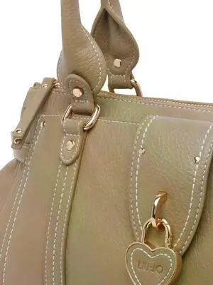 Liu Jo Heart-charm Shoulder Bag - Neutrals