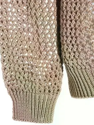 Maison Kitsuné Open-knit Jumper
