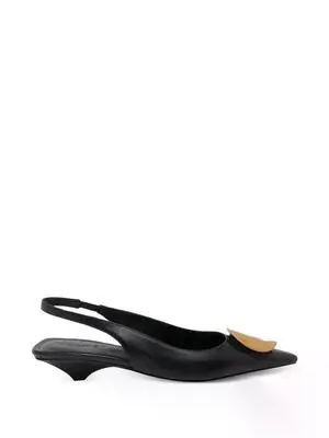 VIC MATIE Baron Slingback Pumps - Black