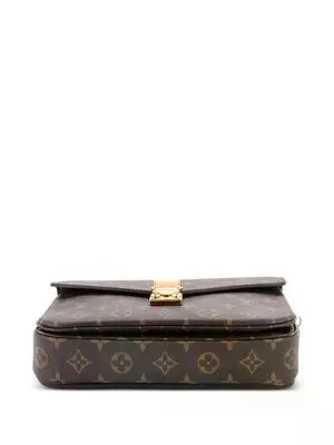 LOUIS VUITTON Pochette Metis Monogram Canvas Crossbody Bag - Brown