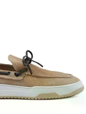 Paul & Shark Yacht Club Suede Lace-up Loafers