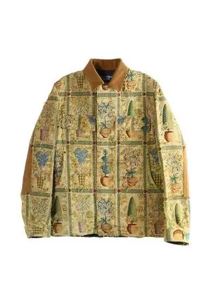 Junya Watanabe Fringed Print Jacket