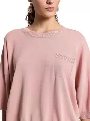 Peserico Cotton Pocket Sweater
