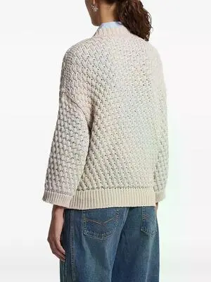 Peserico Buttoned Textured Cardigan