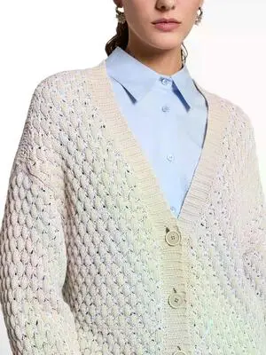 Peserico Buttoned Textured Cardigan