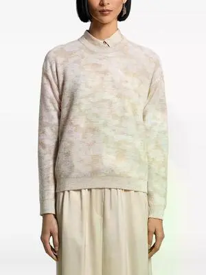 Peserico Patterned Sequined Sweater