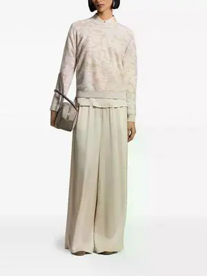 Peserico Patterned Sequined Sweater
