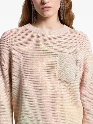 Peserico Cotton Sweater With Pocket