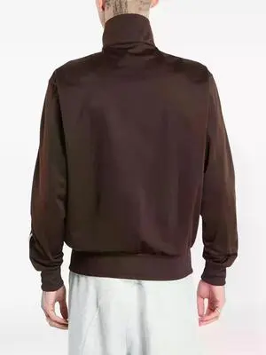 Adidas Firebird Zip-up Sweatshirt - Brown