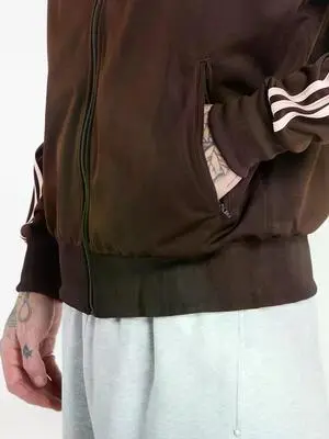 Adidas Firebird Zip-up Sweatshirt - Brown