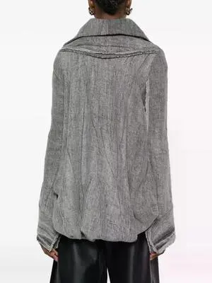 YEHUAFAN Ruffled Jacket