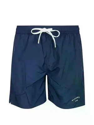 Eleventy Drawstring Swim Shorts - Blue