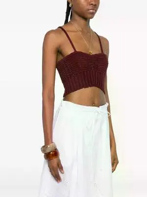 FORTE_FORTE Knitted Bralette Top