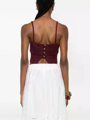 FORTE_FORTE Knitted Bralette Top