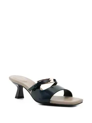 DONNARÌ Buckle-fastening Leather Sandals