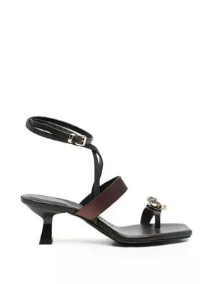DONNARÌ Square-toe Sandals