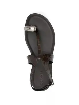 DONNARÌ T-strap Toe-ring Sandals