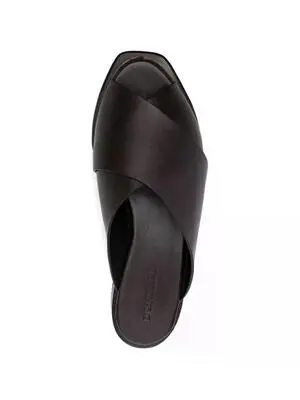 DONNARÌ Crossover Leather Sandals