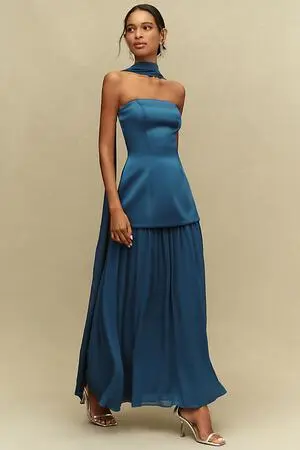 MARE MARE Natalie Strapless Maxi Dress