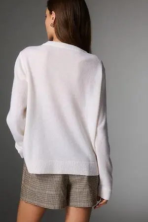 REFORMATION Cashmere Boyfriend Sweater - Gossamer
