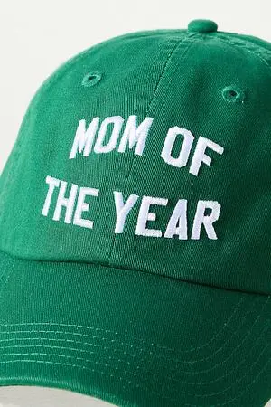 FAVORITE DAUGHTER Mom Of The Year Baseball Cap - Green