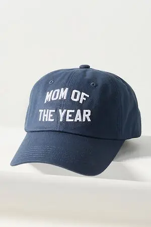 FAVORITE DAUGHTER Mom Of The Year Baseball Cap - Navy