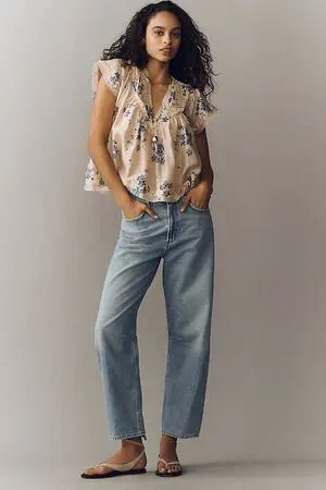 Citizens Of Humanity Miro High-rise Tapered Crop Jeans - Ritual