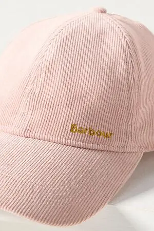 Barbour Corduroy Baseball Cap - Gardenia