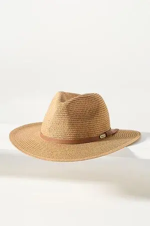 Barbour Evelyn Tril Woven Hat Tan