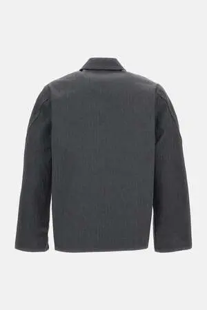 Givenchy Cotton Jacket With Patch Pockets - Grey